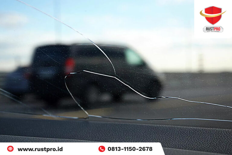 5 Cara Mengatasi Kaca Mobil Retak Tanpa Ganti Kaca Baru - Rustpro.id