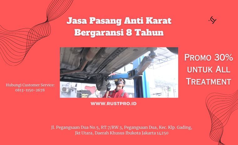 Panduan Memilih Layanan Anti Karat Mobil di Kelapa Gading - Rustpro.id