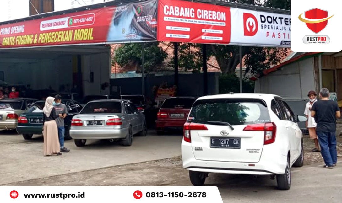 Bengkel Coating & Detailing Mobil Terdekat di Cirebon - Rustpro.id