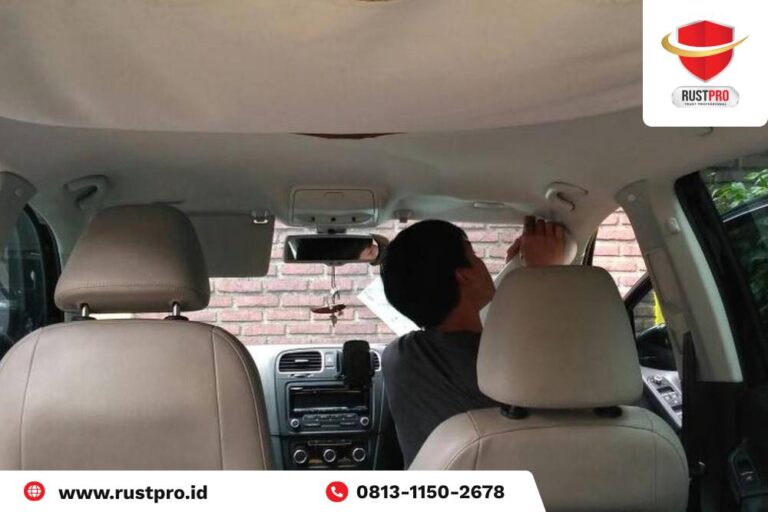 Begini 4 Cara Memperbaiki Plafon Mobil yang Kendur - Rustpro.id