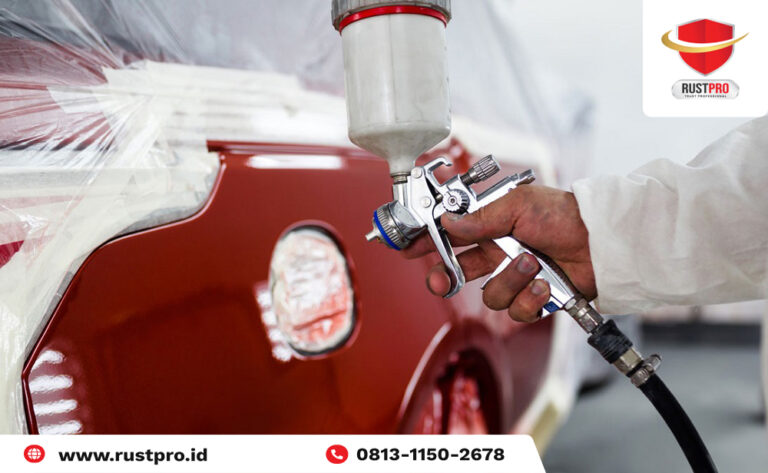 7 Cara Menimpa Cat Lama Mobil Agar Rata - Rustpro.id