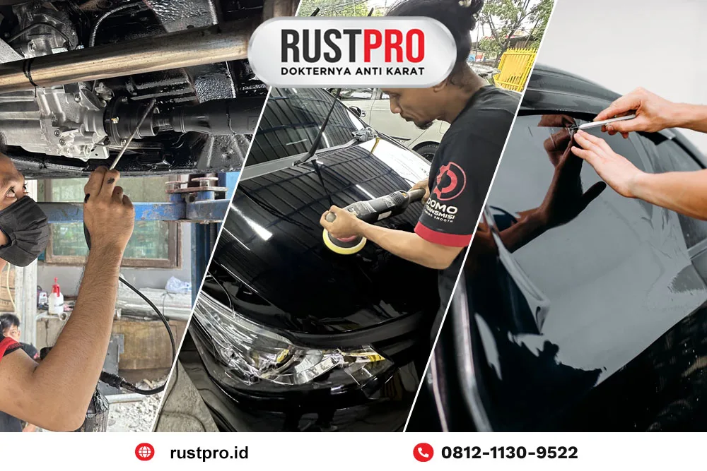 RUSTPRO | Spesialis Anti Karat, Coating Detailing, dan Kaca Film Mobil